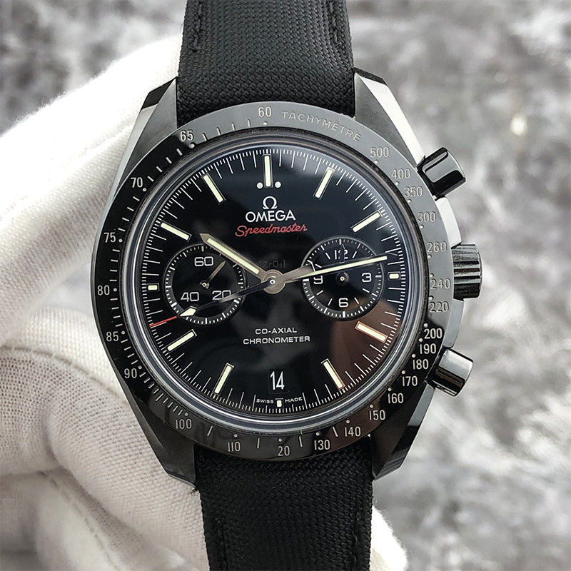 Omega Omega Omega Speedmaster Series Black Face Ceramic Material ...