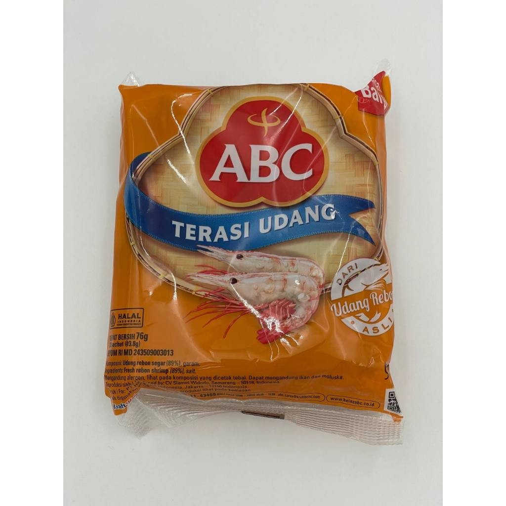 ABC TERASI UDANG 20 SACHET@76GM | Shopee Malaysia