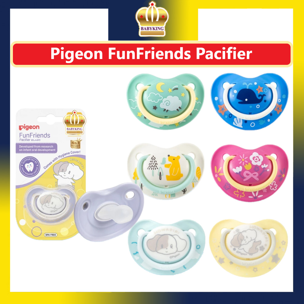 Original Pigeon FunFriends Pacifier Soother - Size S/M/L | Shopee Malaysia
