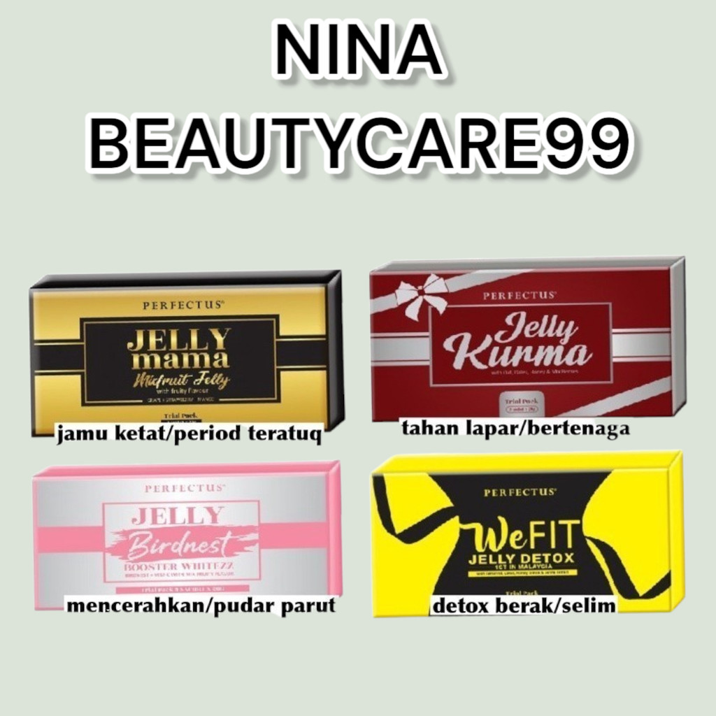 Jelly WeFit Mama Jamu Jelly Birdnest Jelly Detox 3s We Fit Kurma ...