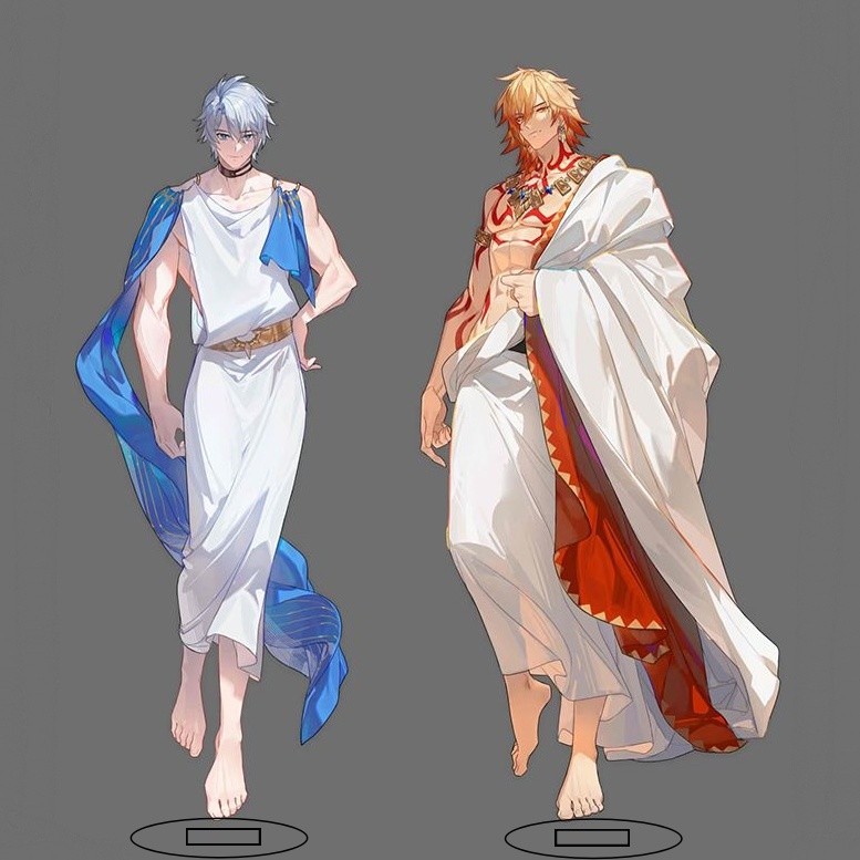 Honkai Star Rail Ancient Greek Gods Style Acrylic Stand Mydei Figure ...
