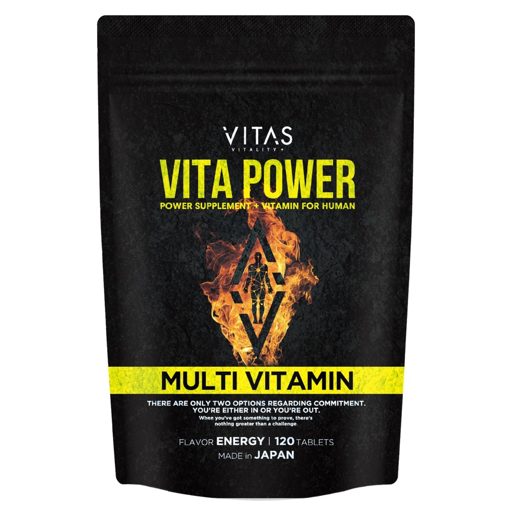 VITAS VITA POWER Vita Power Maca Zinc Multivitamin 120 tablets 30 days ...