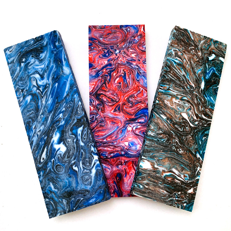 Color Resin Handle Material DIY Knife Handle Composite Material Patch ...