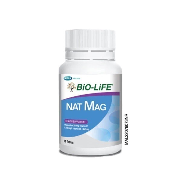 BiO-LiFE Nat Mag 30 tablets (EXPIRY DATE MARCH 2026) | Shopee Malaysia
