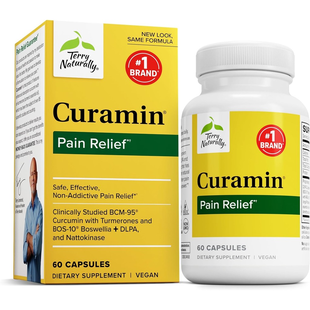 Terry Naturally Curamin - Curcumin Supplement for Circulation ...