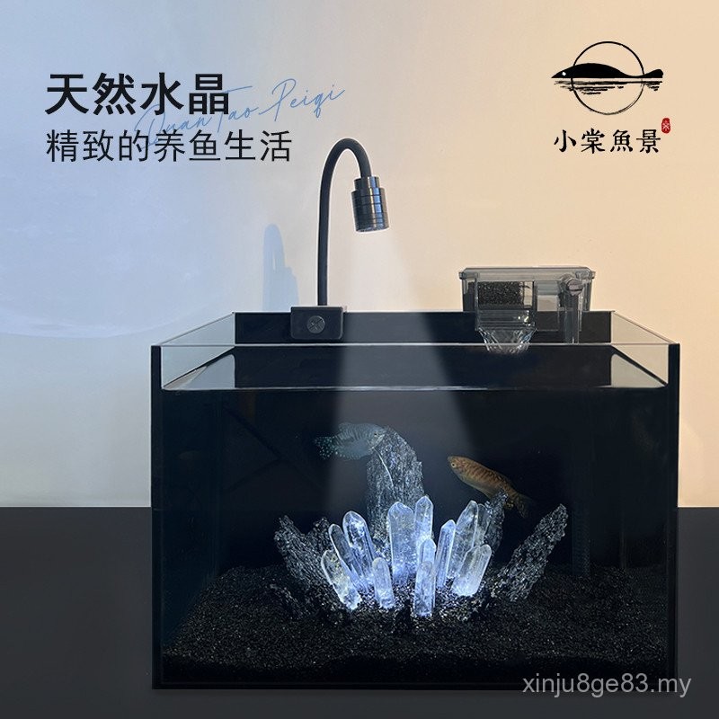 Crystal Landscaping Fish Tank Filter Circulation Whole Set Desktop ...