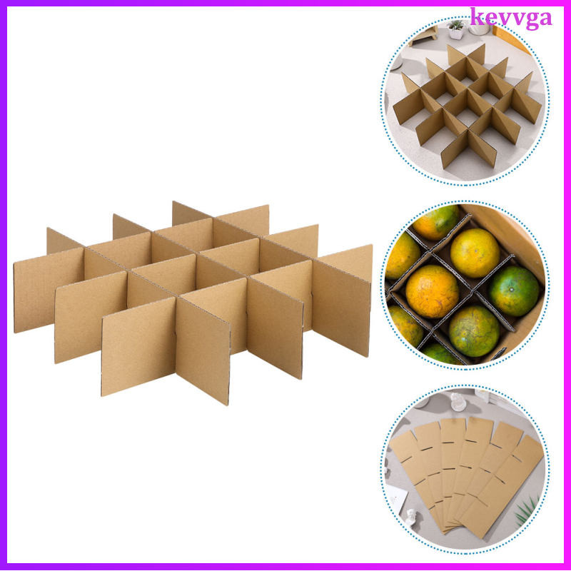 Bin Dividers Glass for Moving Boxes Canning Jar Storage Shipping Carton ...