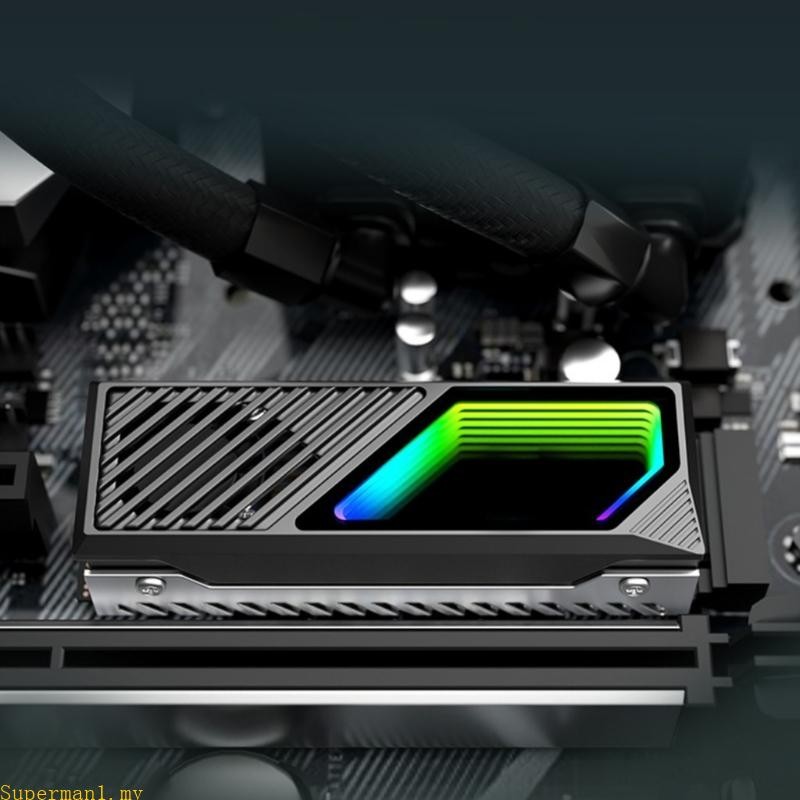 Best Aluminum M 2 NVMe Heatsink SSDs ARGB Coolers Fan with ARGB ...