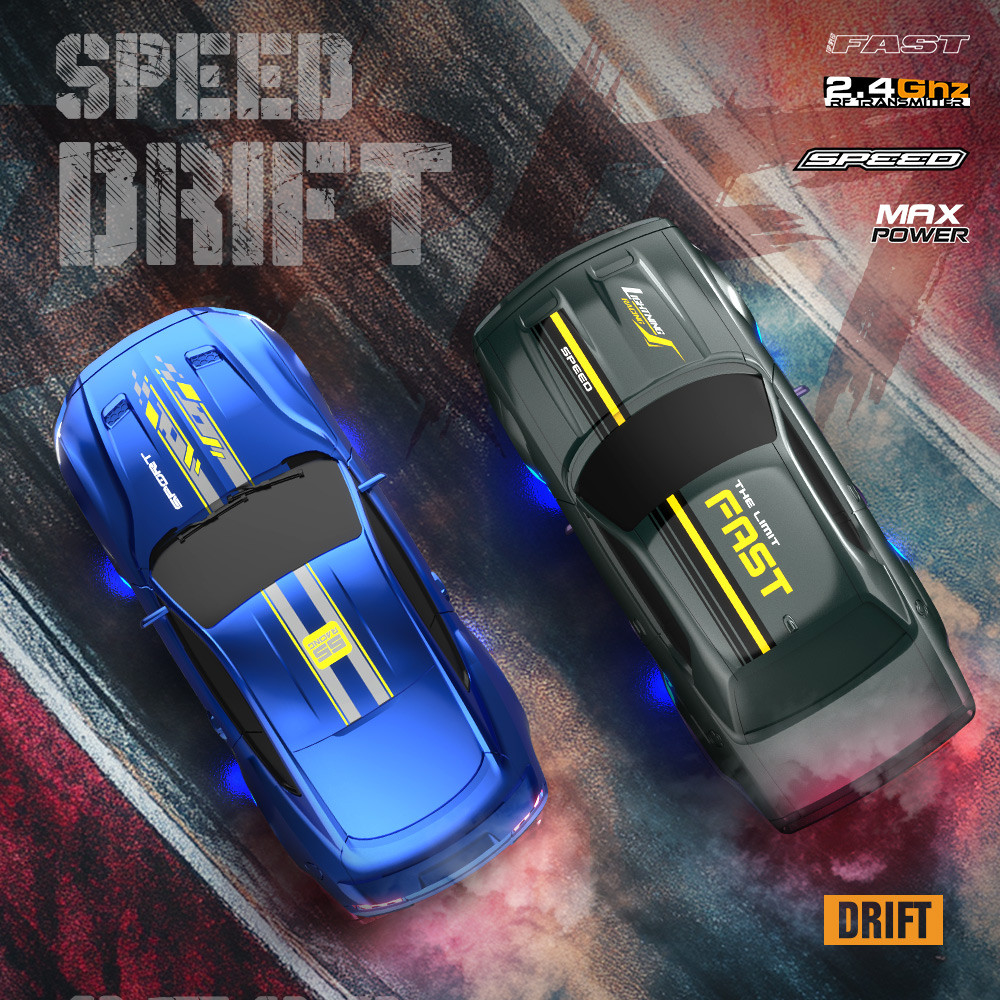 SKRC Professional RC Car 1:43 Full Ratio 4WD Drift High Speed Racing ...