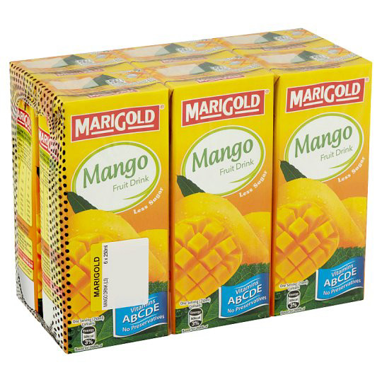 MARIGOLD Orange Apple Grape Mango Fruit Drink 250ML X 6 | Shopee Malaysia