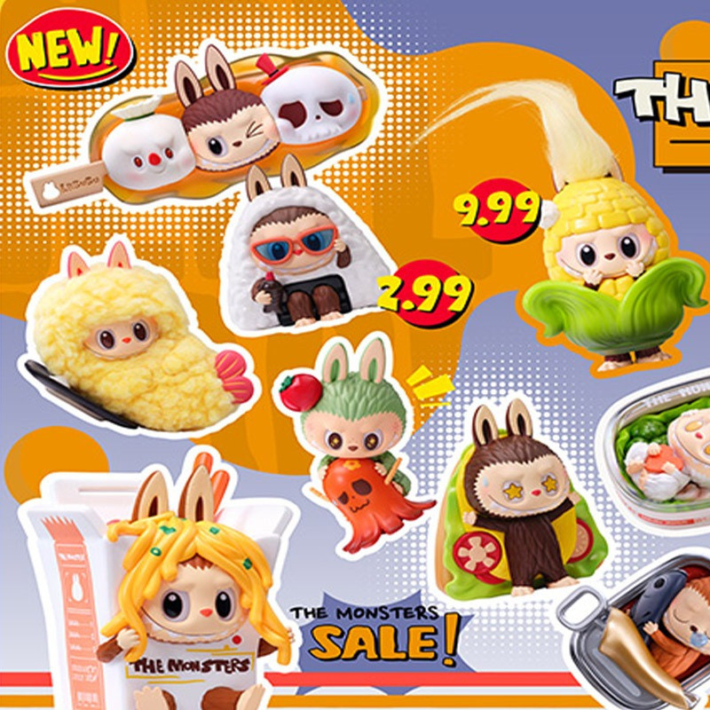 labubu wacky mart series Random box Garage Kit | Shopee Malaysia