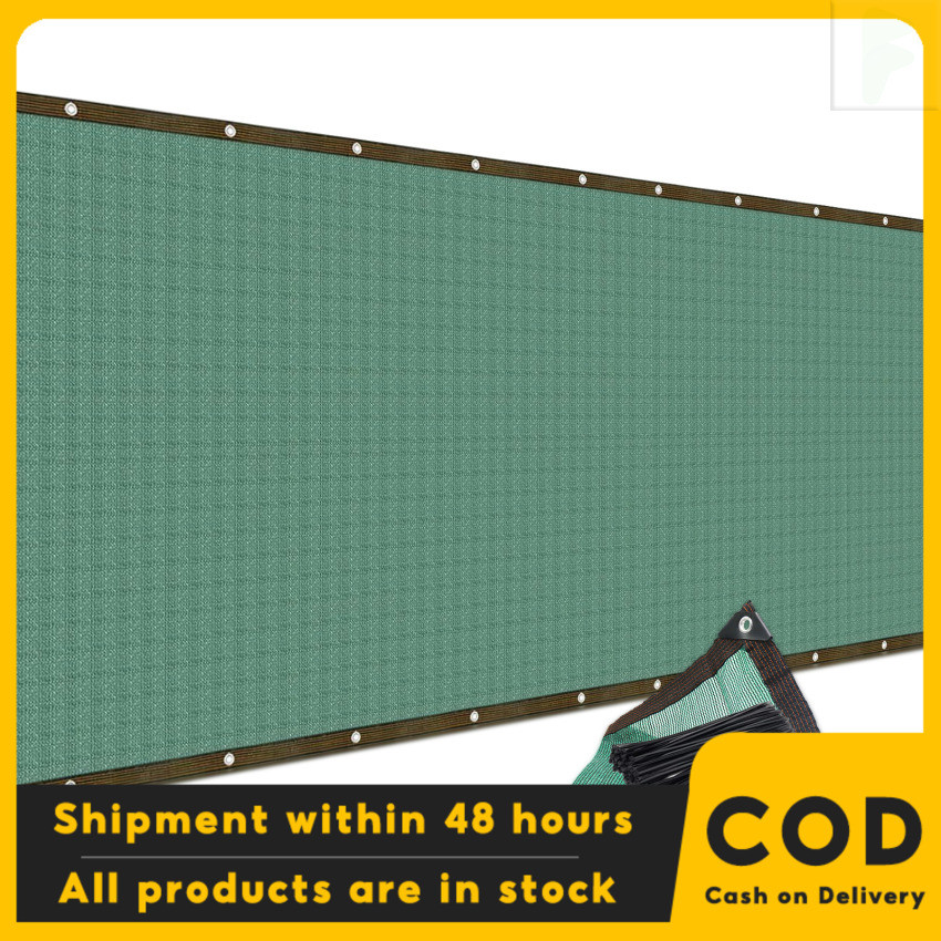 Privacy Screen Fence 2m x 15m Heavy Duty Fencing Mesh Shade Net Cover ...