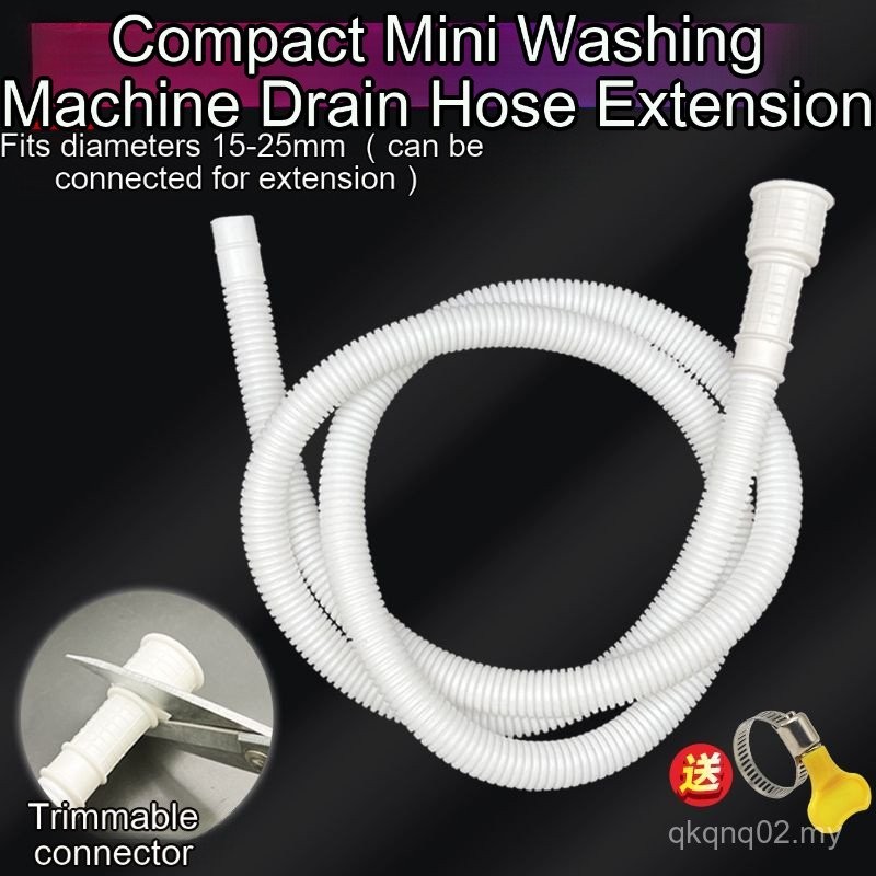 Children Small Mini Washing Machine Drain Pipe Extension Pipe Shoe ...
