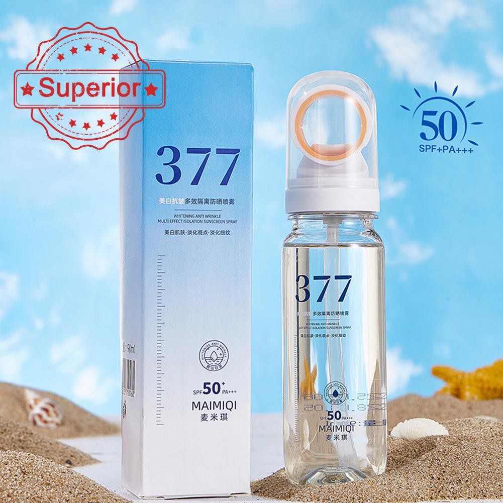 Sunscreen Mist Spray Spf50+ Pa++++ 90ml Portable Uv Protection ...