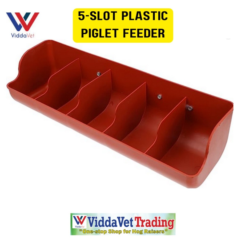 Plastic piglet feeder 5 holes Heavy duty piglet feeder pig feeder ...