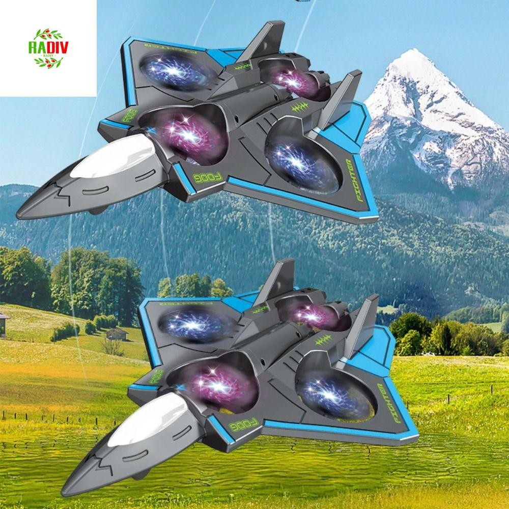 RADIV Remote Control Foam Fighter, EPP Foam RC Drones Glider Flying Helicopter Toy, Profesional ...