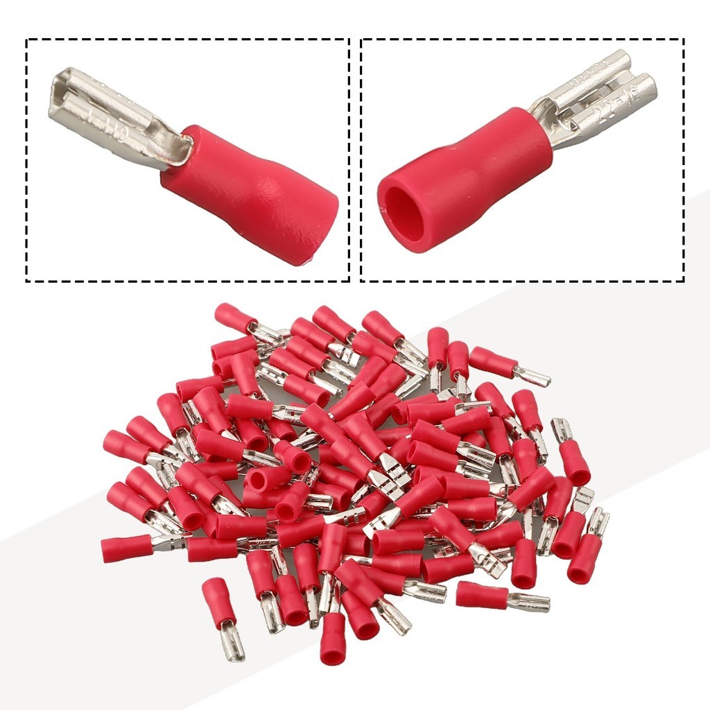 Spade Wire Connectors Pcs Female Quick Disconnects Specifications ...