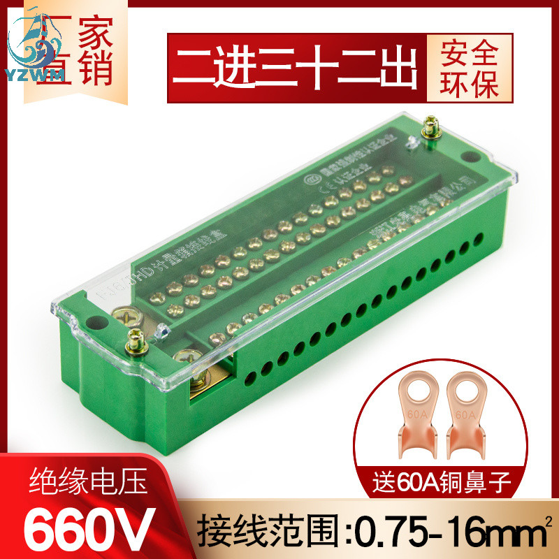 Terminal Block of Fj6 Terminal Block, Two In and 32 Out of Terminal ...