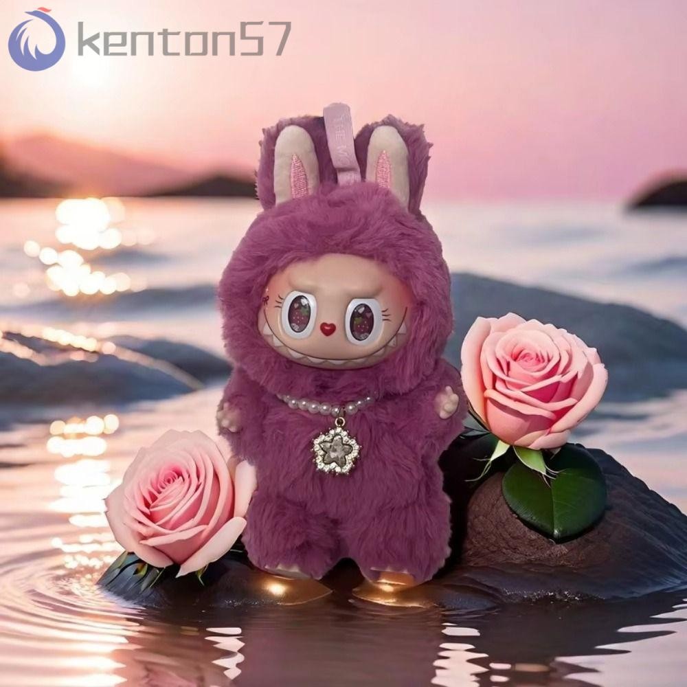 KENTON Plush Labubu Keychain, Key Ring PP Cotton|Labubu Pendant, Cute ...