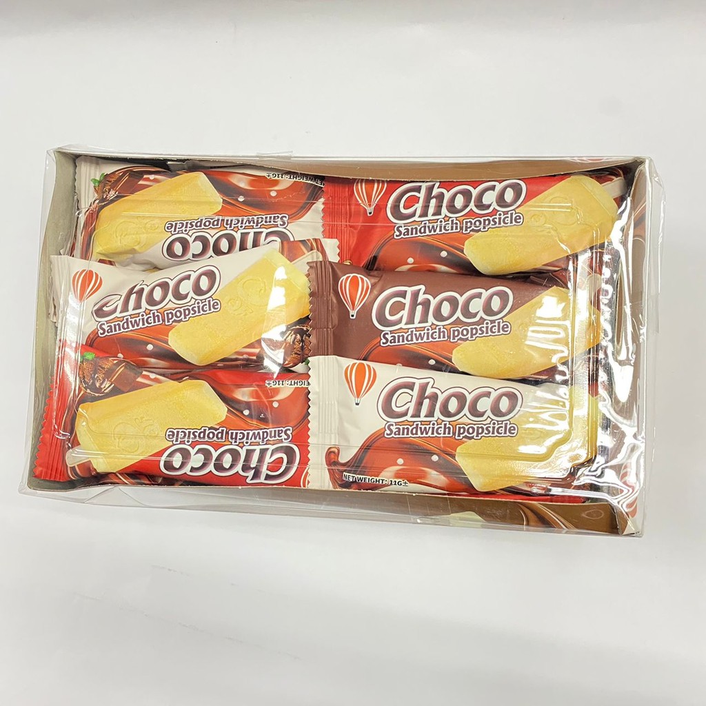 *Ready Stock* 30Pcs Choco Biscuit Sandwich Popsicle / Aiskrim Batang ...