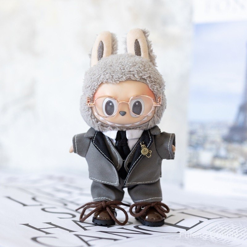 17cm labubu labubu Baby Clothes Suit Suit Third Generation 1st ...