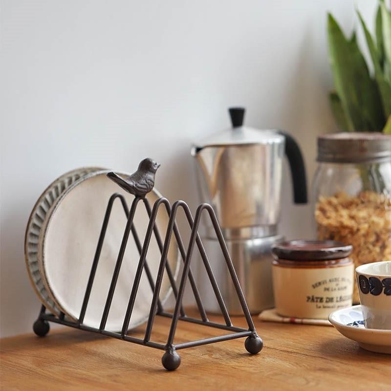 Mandy Hoem Bird Triangle Bookshelf Magazine Rack Disc Rack Sorting Rack ...