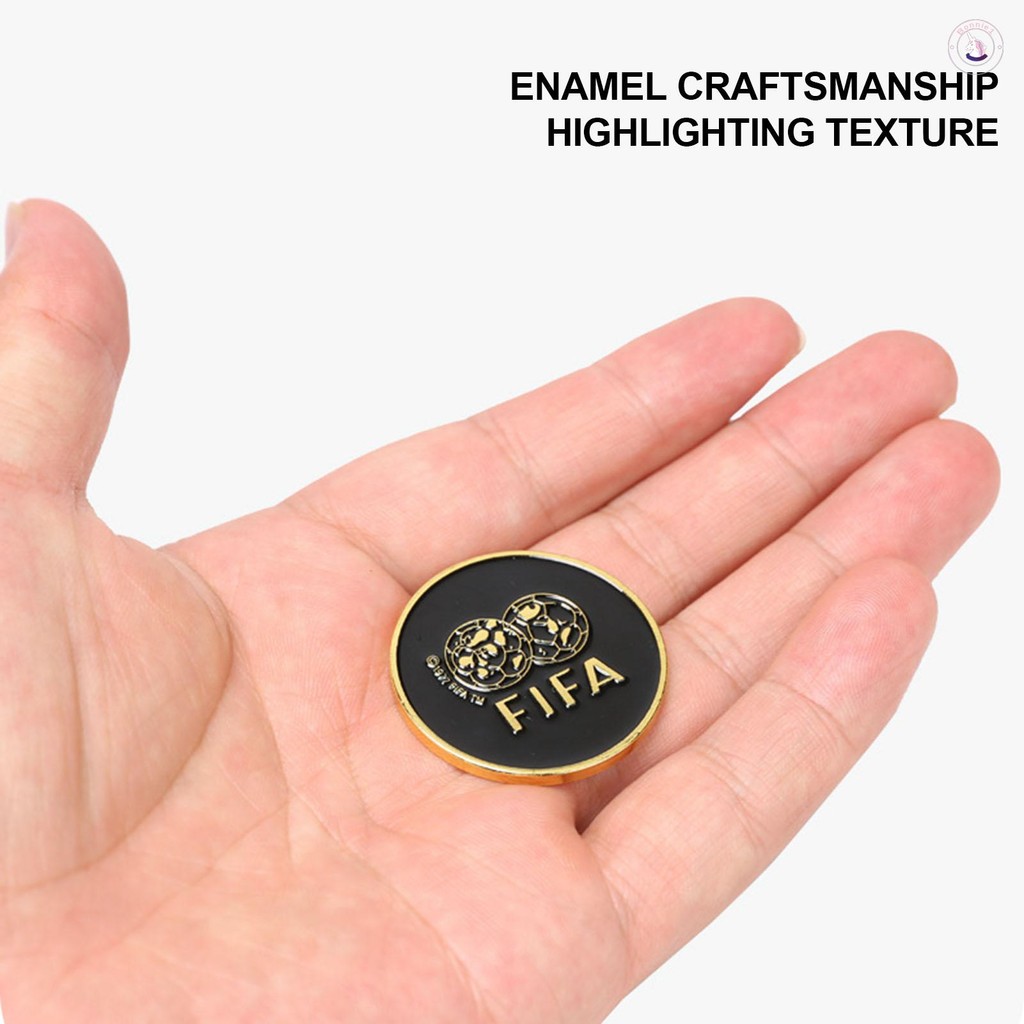 Soccer Referee Flip Coin Portable Anti Rust Hard Alloy Referee Judge ...