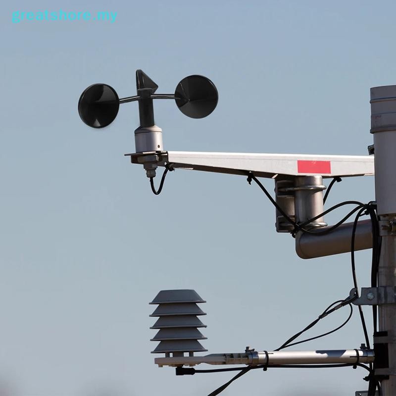 greatshore Anemometer Wind-Speed Monitoring Sensor Wind 3-Cup Wind ...