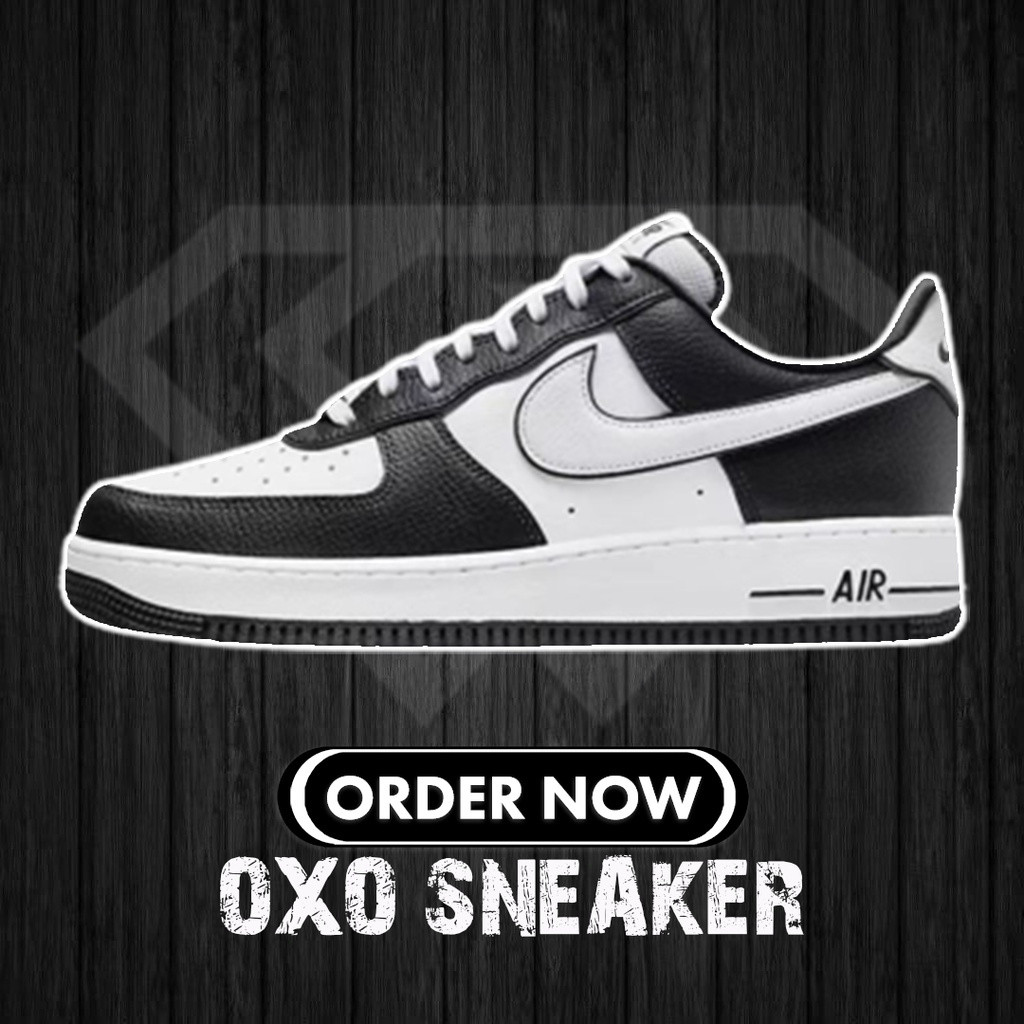 NIKE AIR FORCE 1 LOW WHITE/BLACK PANDA AF1 Panda (Originals Quality 100 ...