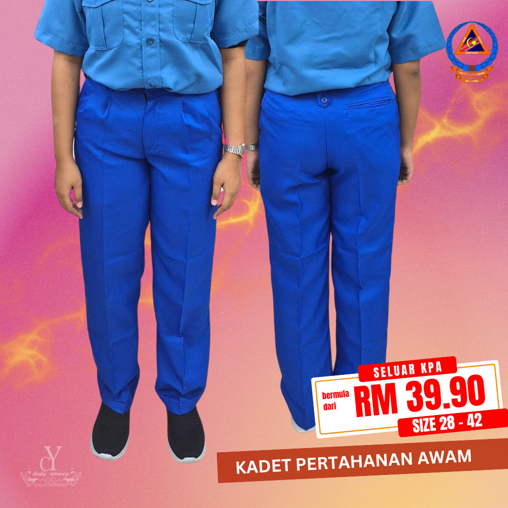 CY 2907 UNIFORM SELUAR PERTAHANAN AWAM / Pakaian Seragam Kokurikulum ...