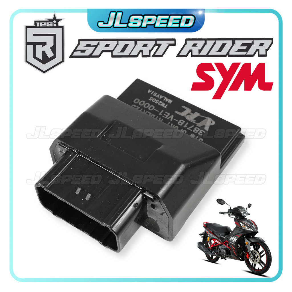 SYM SPORT RIDER 125i ECU STANDARD STD ELECTRONIC CONTROL UNIT 3871B-VE1 ...