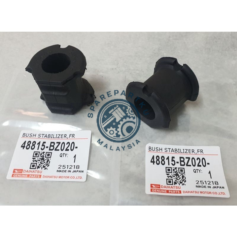 PERODUA KENARI FRONT STABILIZER BAR BUSH / FRONT ANTIROLL BAR BUSH ...