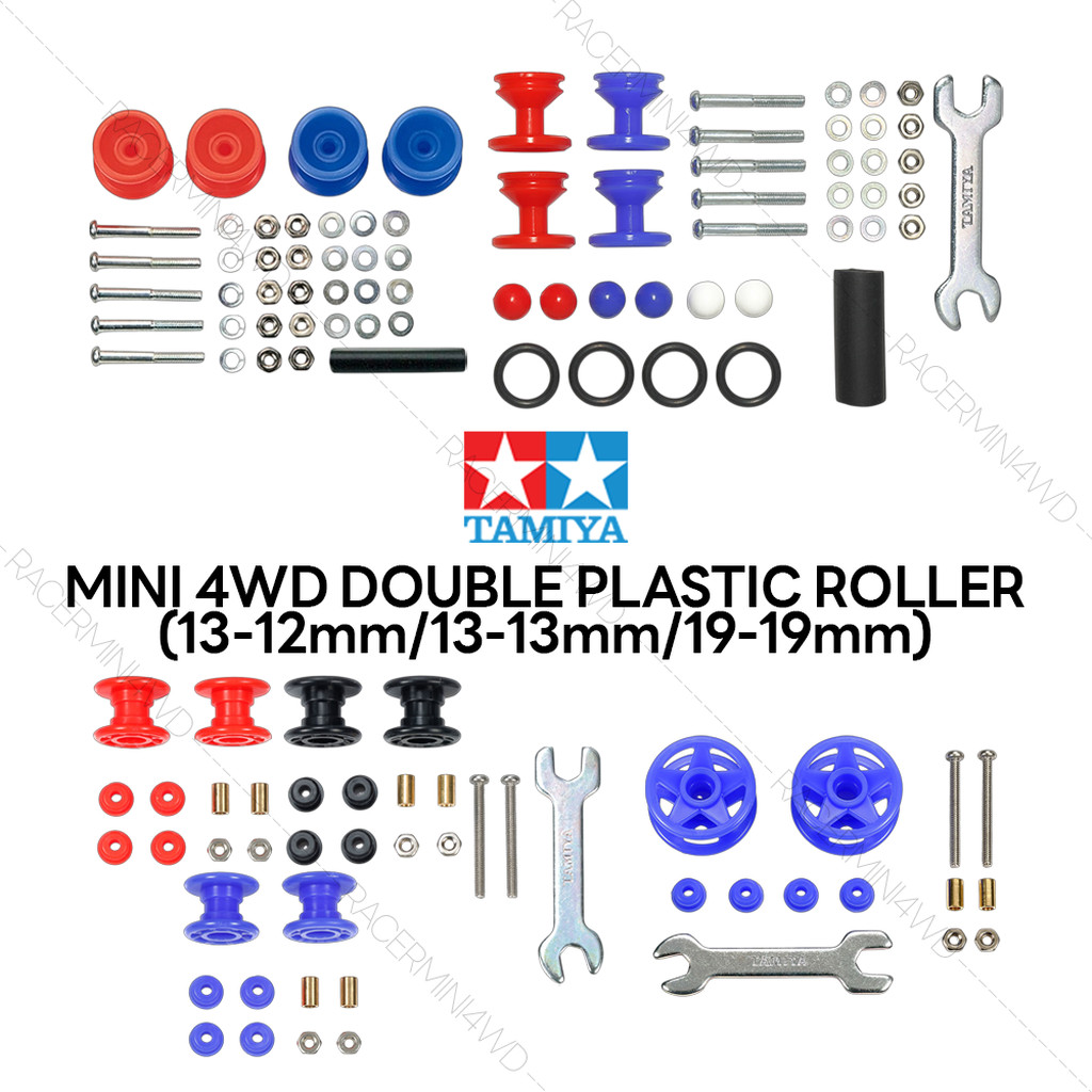 TAMIYA Mini 4WD Double Plastic Roller 15457 15525 15529 15532 94752 ...