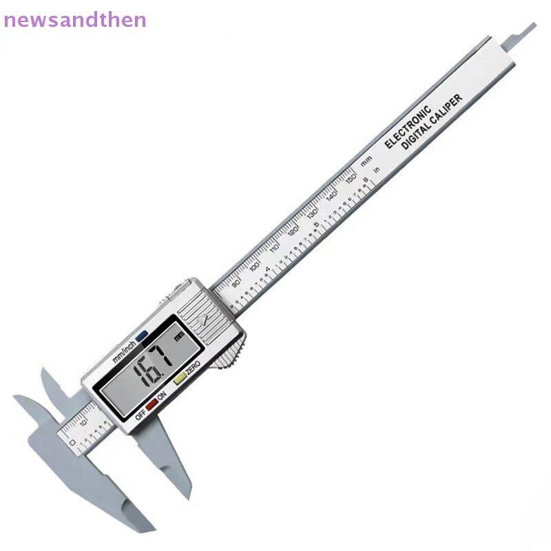 newsandthen 0-150mm Electronic Digital Display Vernier Caliper Carbon ...