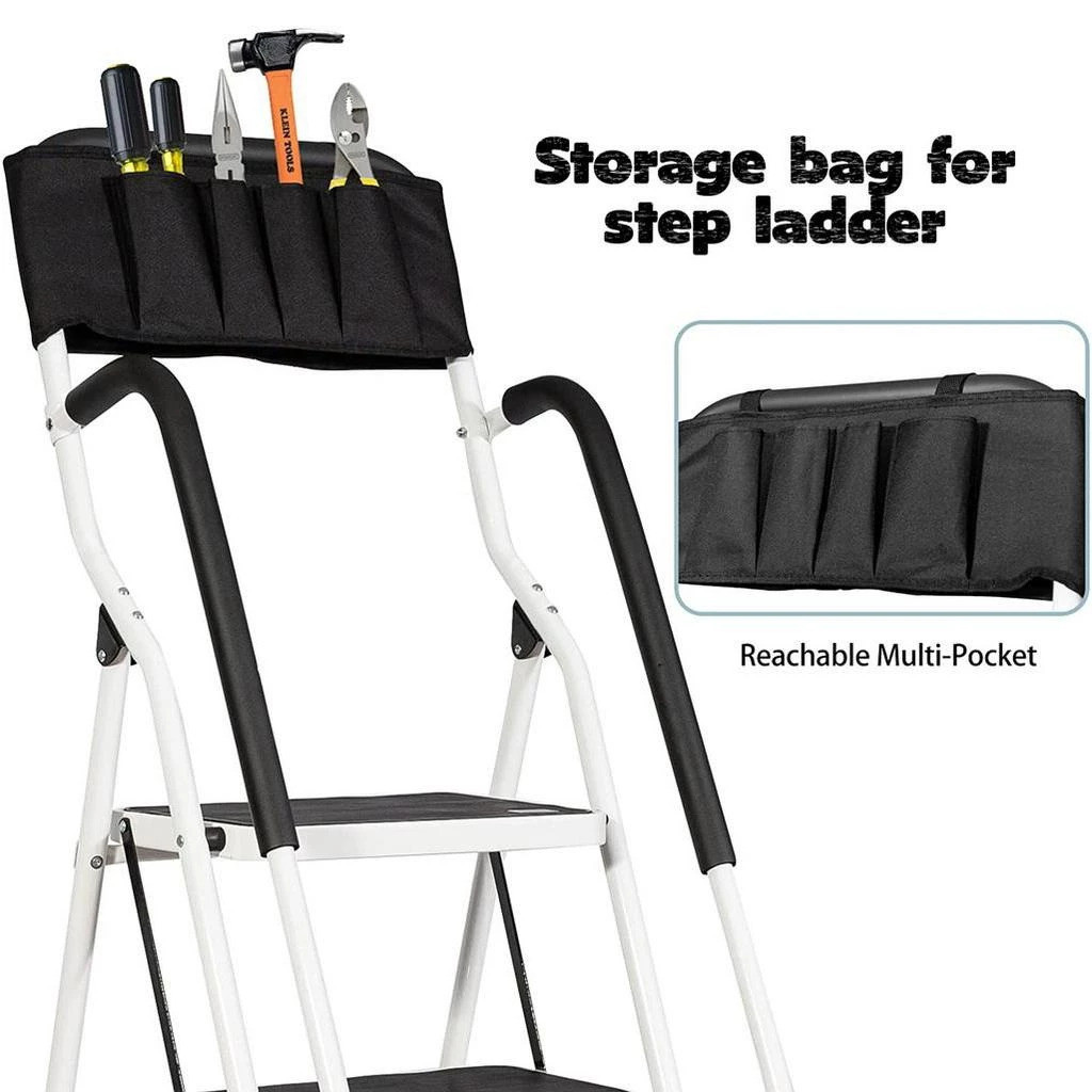Step Ladder Tool Bag Ladder Hanging Bag Ladder Tools Storage Bag ...