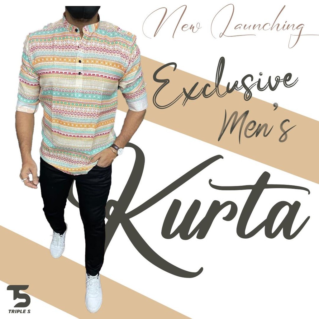 (READY-STOCK) Kemeja Raya + Deepavali Kurta Look – Kolar Mandarin ...
