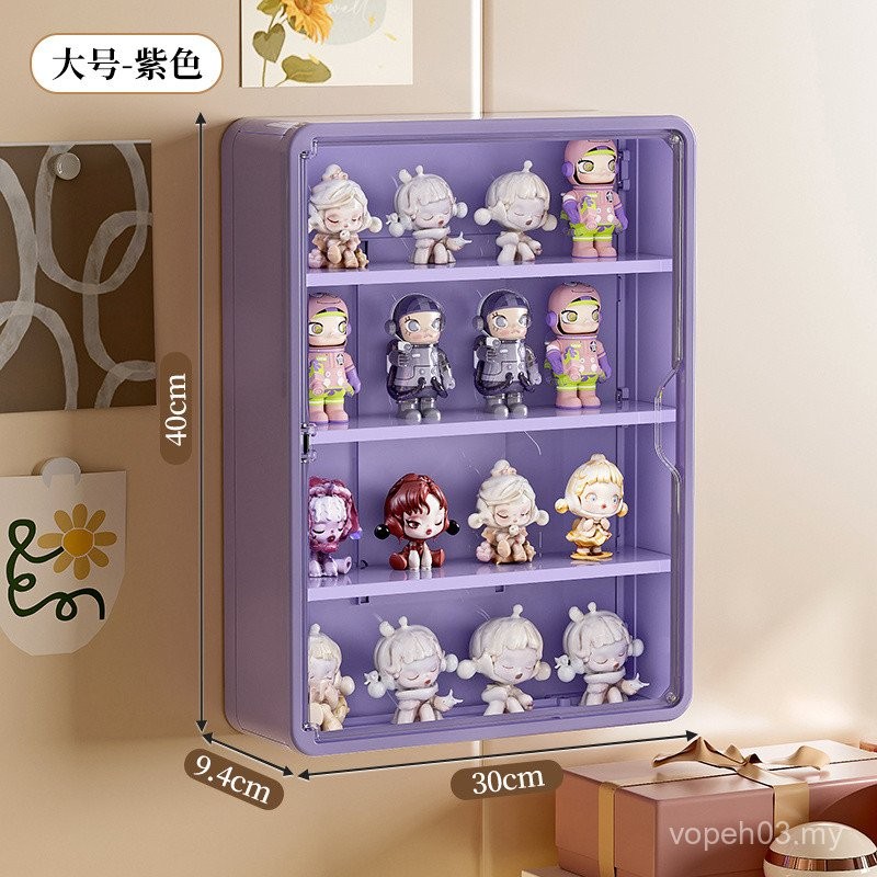 Wall-Mounted Storage Display Stand Storage popmart Display Box Wall ...