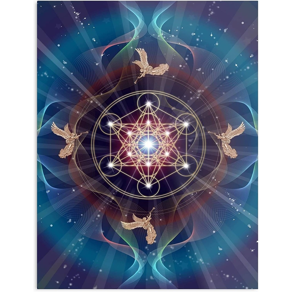 Esoteric Merkaba Angelic Geometry Spiritual Sacred Merkabah Cube Angels ...