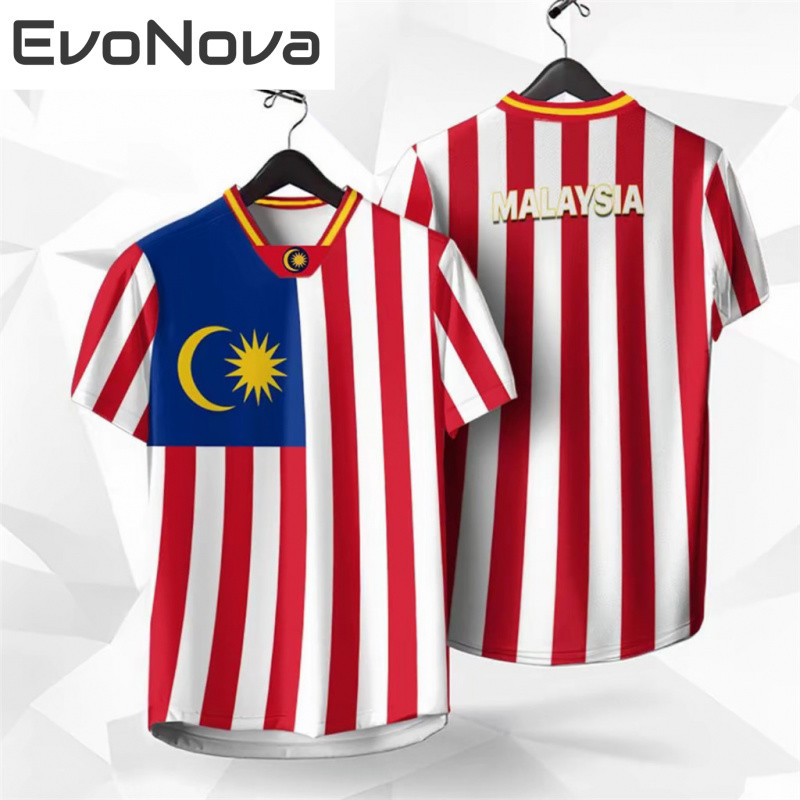 2025 Baju Merdeka 68 Tahun baju jersey Ethnic NFL T-shirt 2025 Merdeka ...