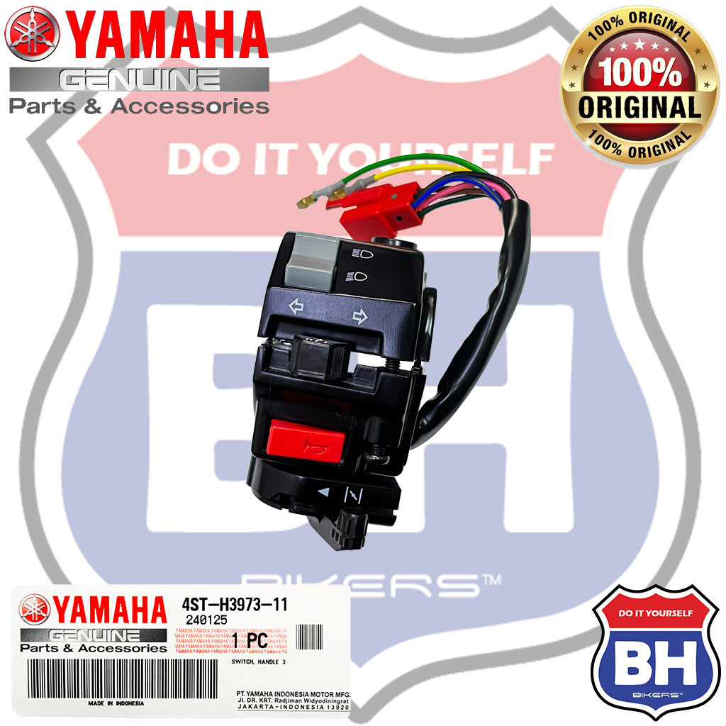 YAMAHA Y110 Y125Z Y125ZR Y125 125Z SS2 HANDLE SWITCH HORN SWITCH LEFT ...