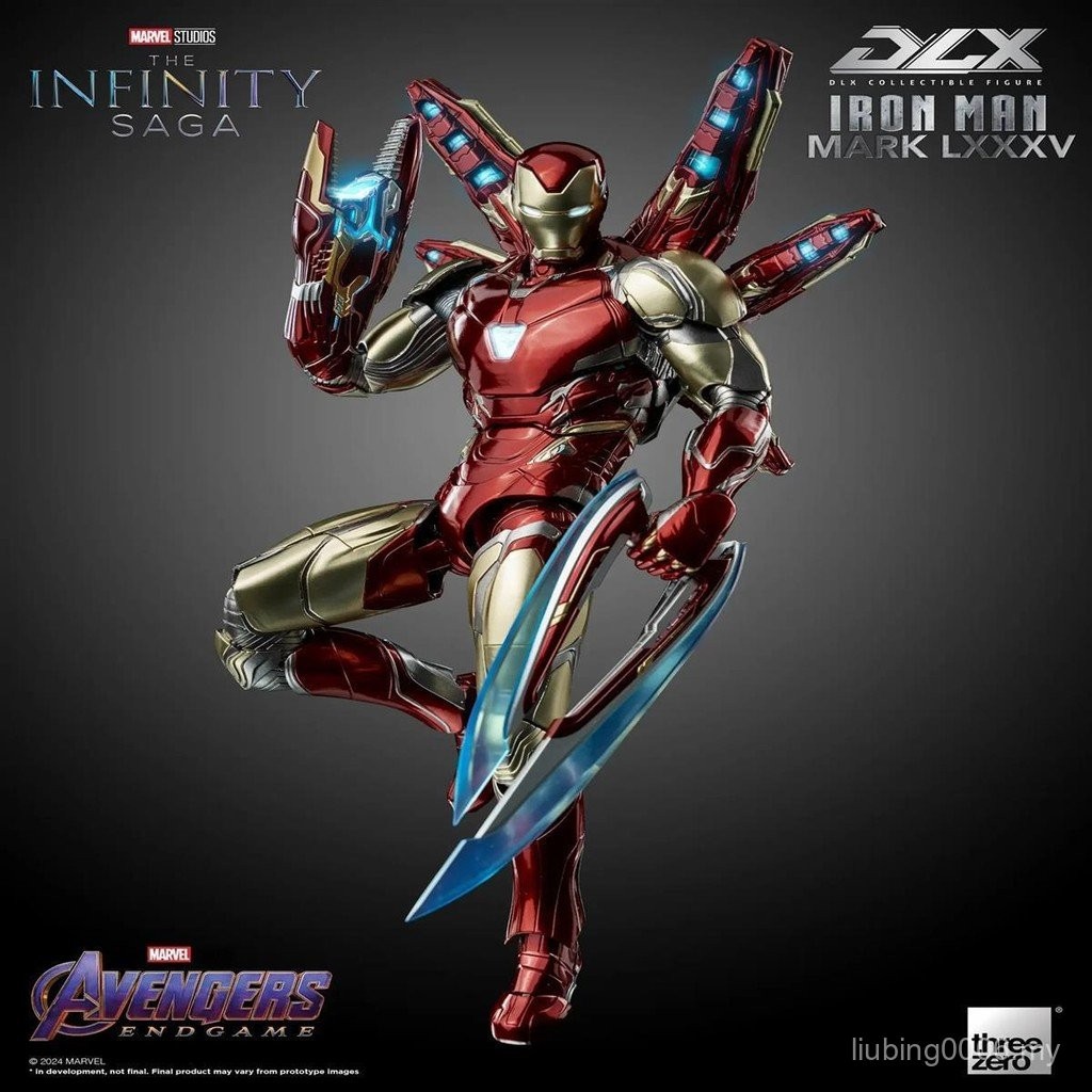 THREEZERO Iron Man MK85 DLX Series Action Figure Figure Figure Birthday ...