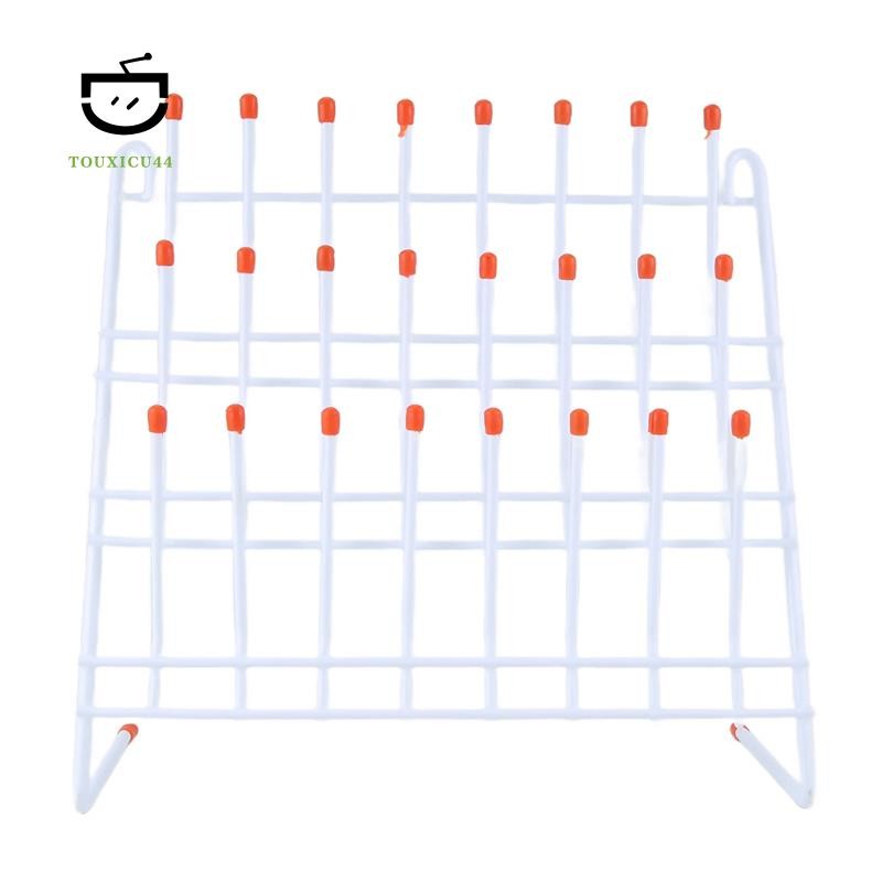 Lab Drying Rack 24 Pegs Lab Glassware Rack Wire Glassware Drying Rack ...