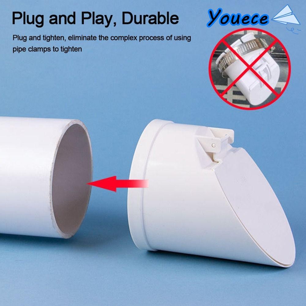 YOUECE Drainage Pipe Floor Drains, Multifunctional Large Displacement ...