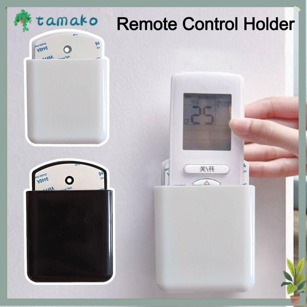 TAMAKO Remote Control Holder, No punching Wall Mount Remote Control ...