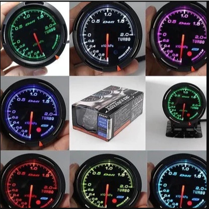DEFI 255 ADVANCE (SHORT METER) METER WITH SENSOR WATER TEMP OIL TEMP ...