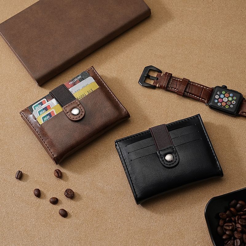 New Retro Short Wallet Multi-Card Slot Card Holder Convenient Card ...