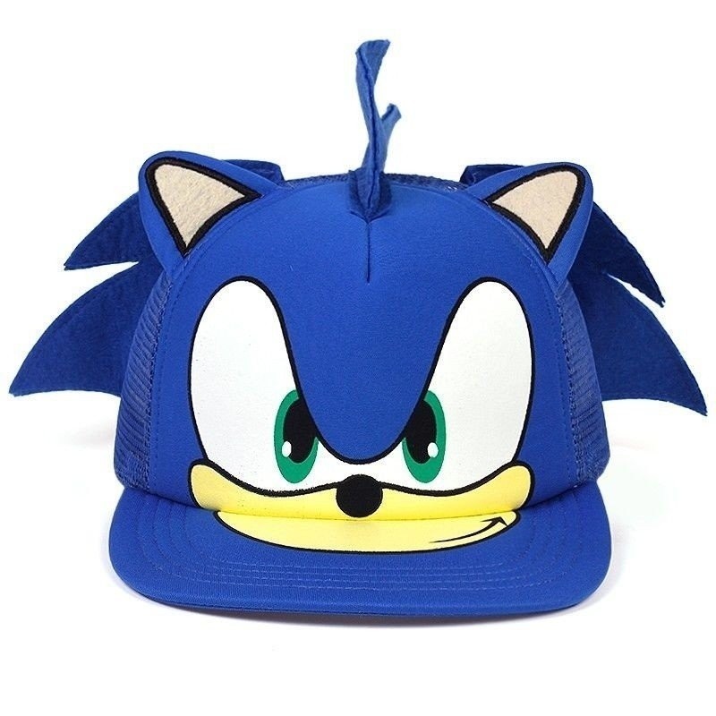 Children Hedgehog Sonic Hat Sonic Cartoon Kid Ultrasonic Cap Summer Sun ...