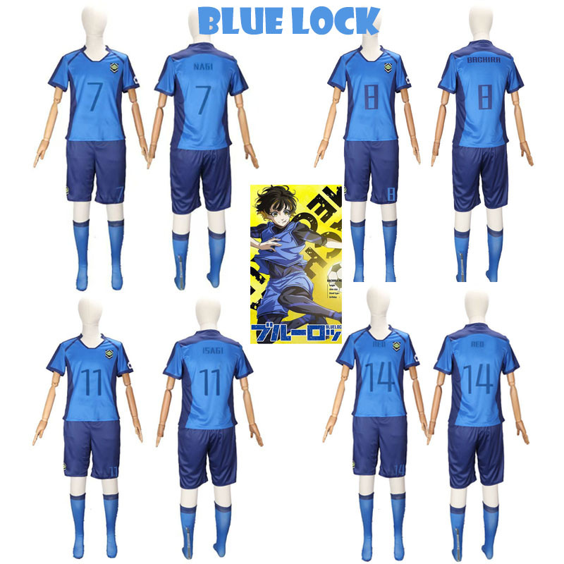blue lock jersey blue lock blue jersey blue lock cosplay Bachira Meguru ...