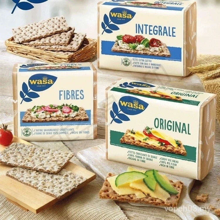 Germany Imported wasa wasa wasa Sazaki Multifiber Bread Biscuits Whole ...