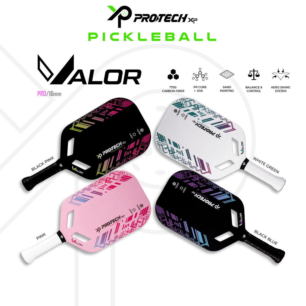 PROTECH XP PICKLEBALL VALOR SERIES (WITH COVER) | Shopee Malaysia